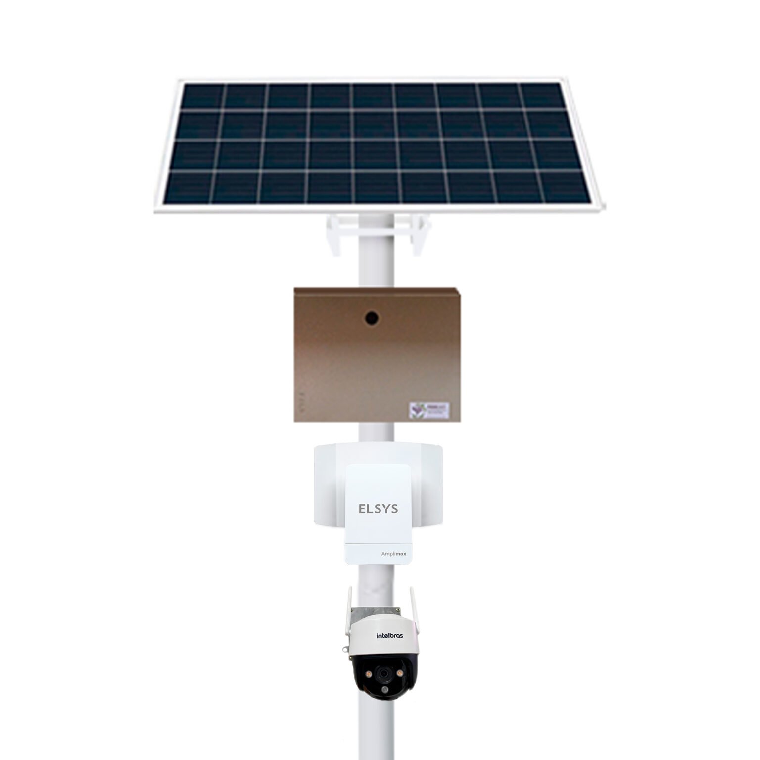 Kit Câmera de Segurança Monitoramento Rural Solar Sem Fio Im7 Intelbras ...